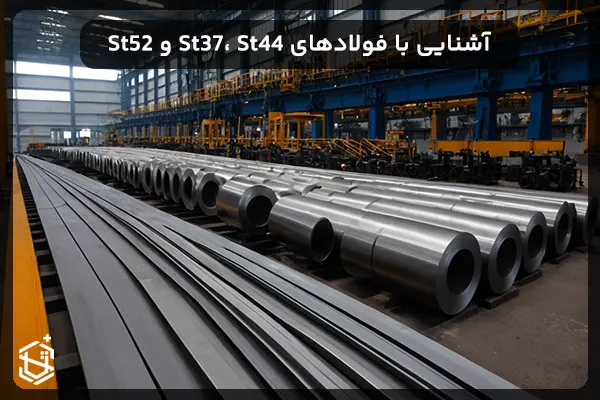 آشنایی با فولادهای St37، St44 و St52 - وستا سازه پلاس